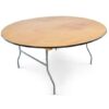 6ft Round Table - Trio Event Rentals