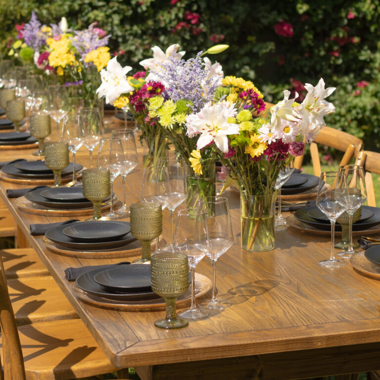Lombardy Dining Table - Trio Event Rentals