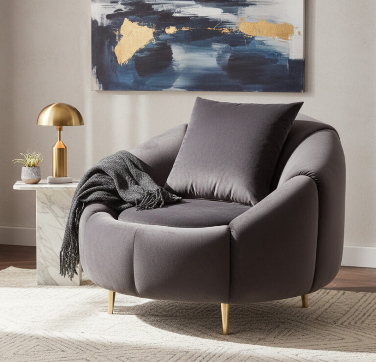 Monarch Sofa Chair - Trio Event Rentals - Rent upscale party rentals